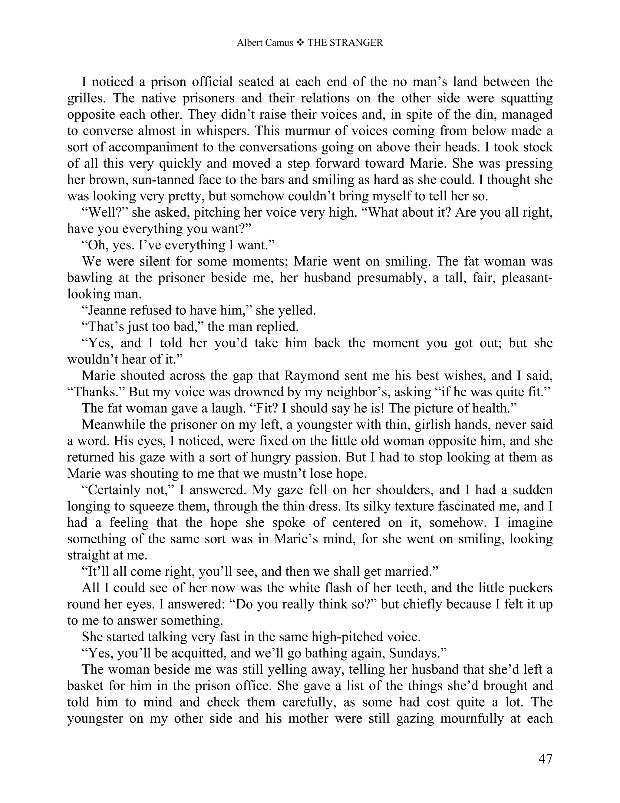 Camus, albert the stranger | PDF