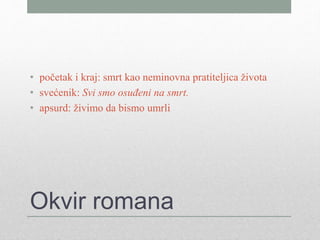Albert Camus, Stranac | PPTX