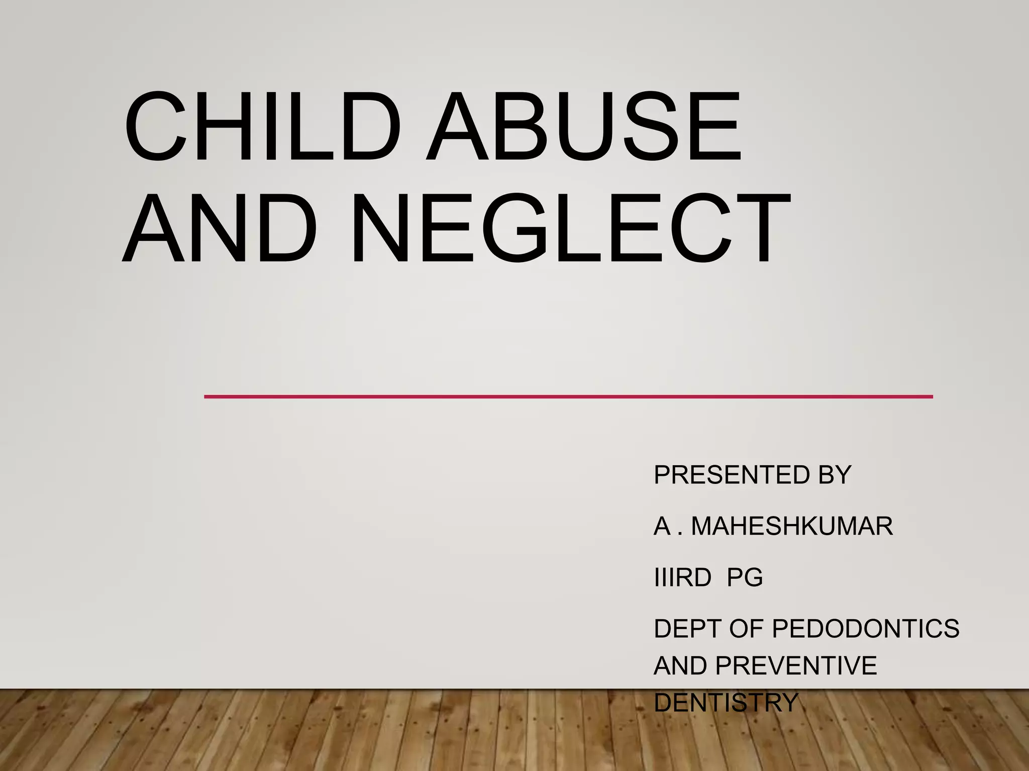 The Meaning And Handling Of Child Neglect—A Legal View – YOUG