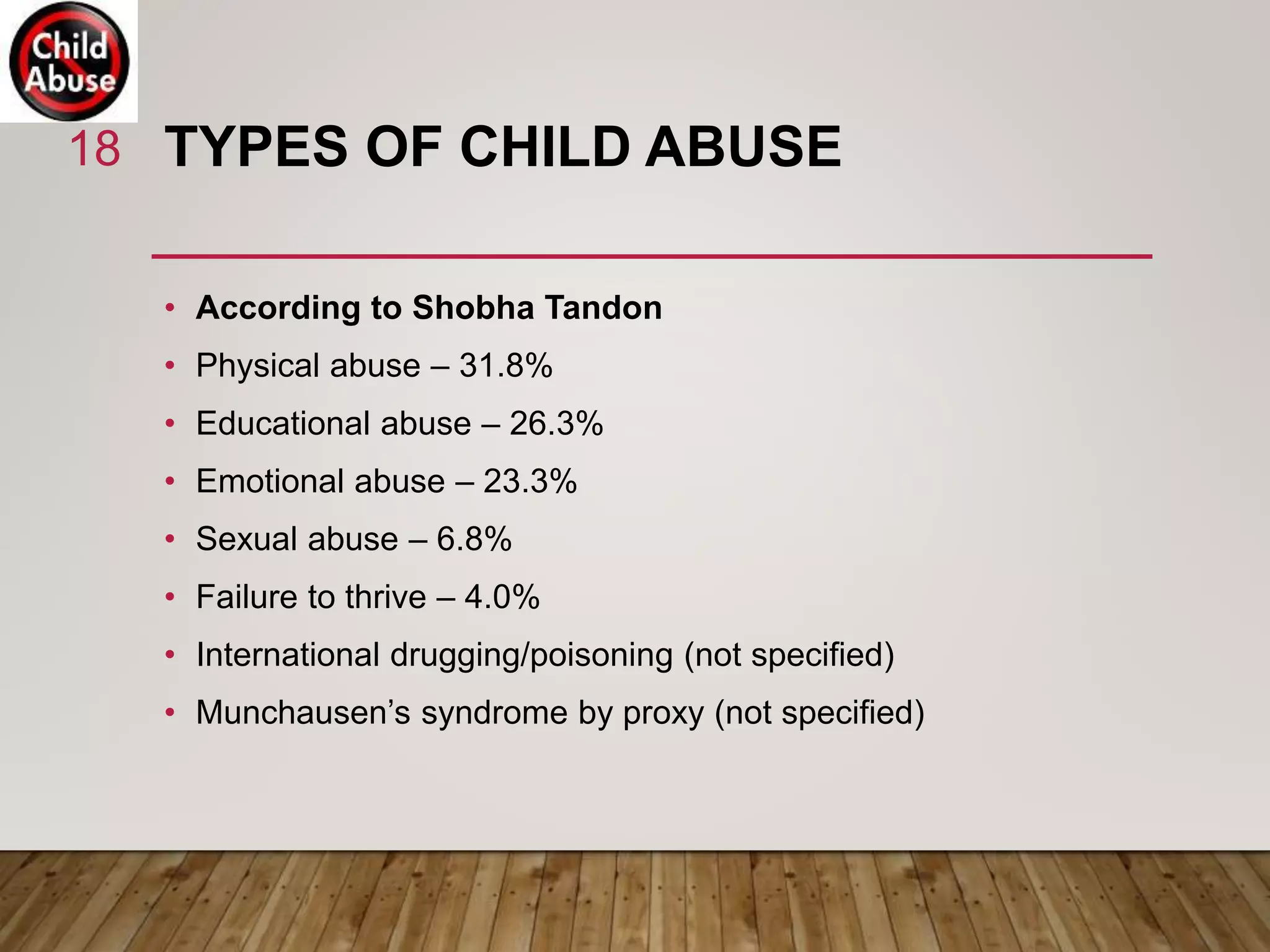 child abuse and neglect | PPTX