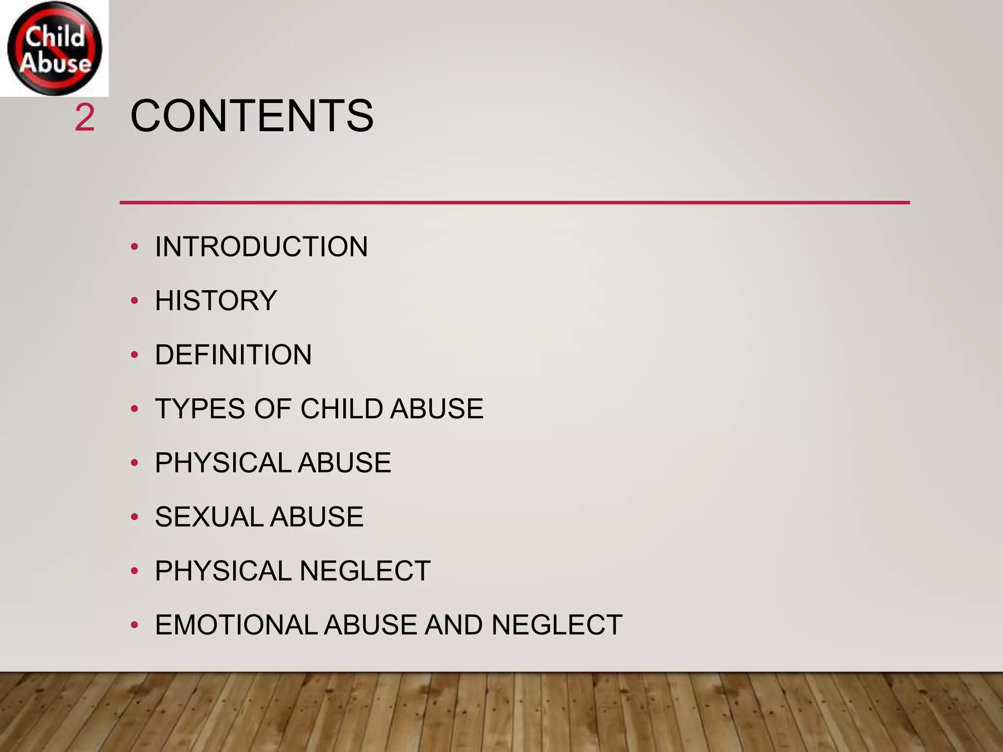 child abuse and neglect | PPTX