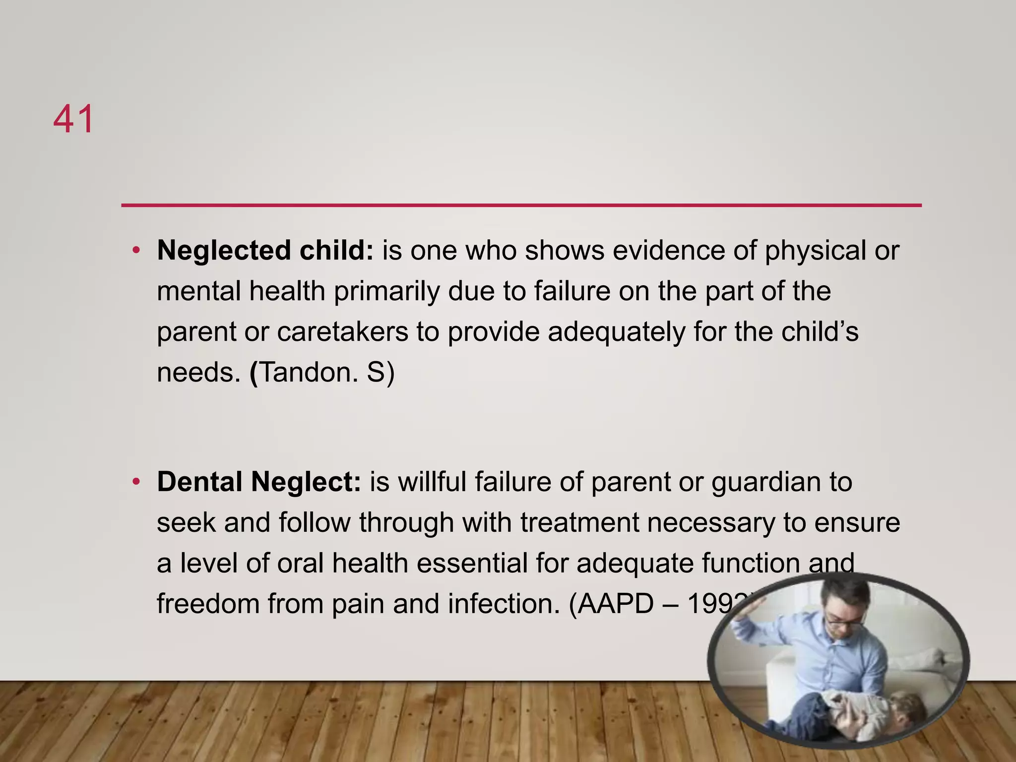 child abuse and neglect | PPTX