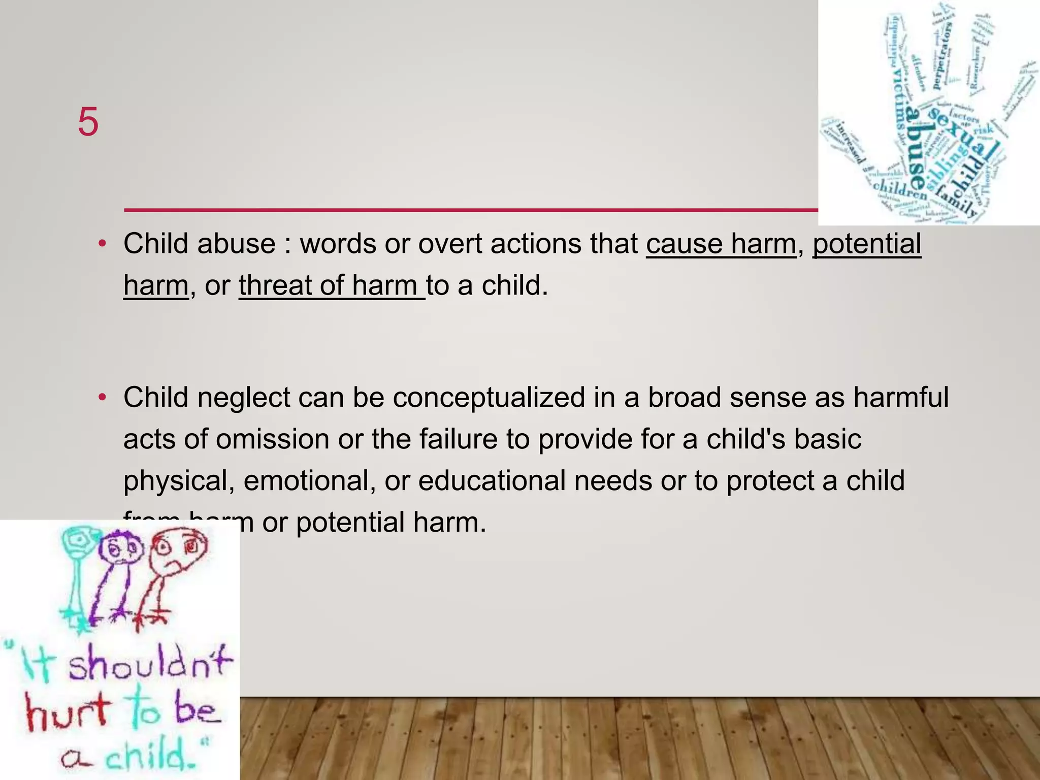 child abuse and neglect | PPTX