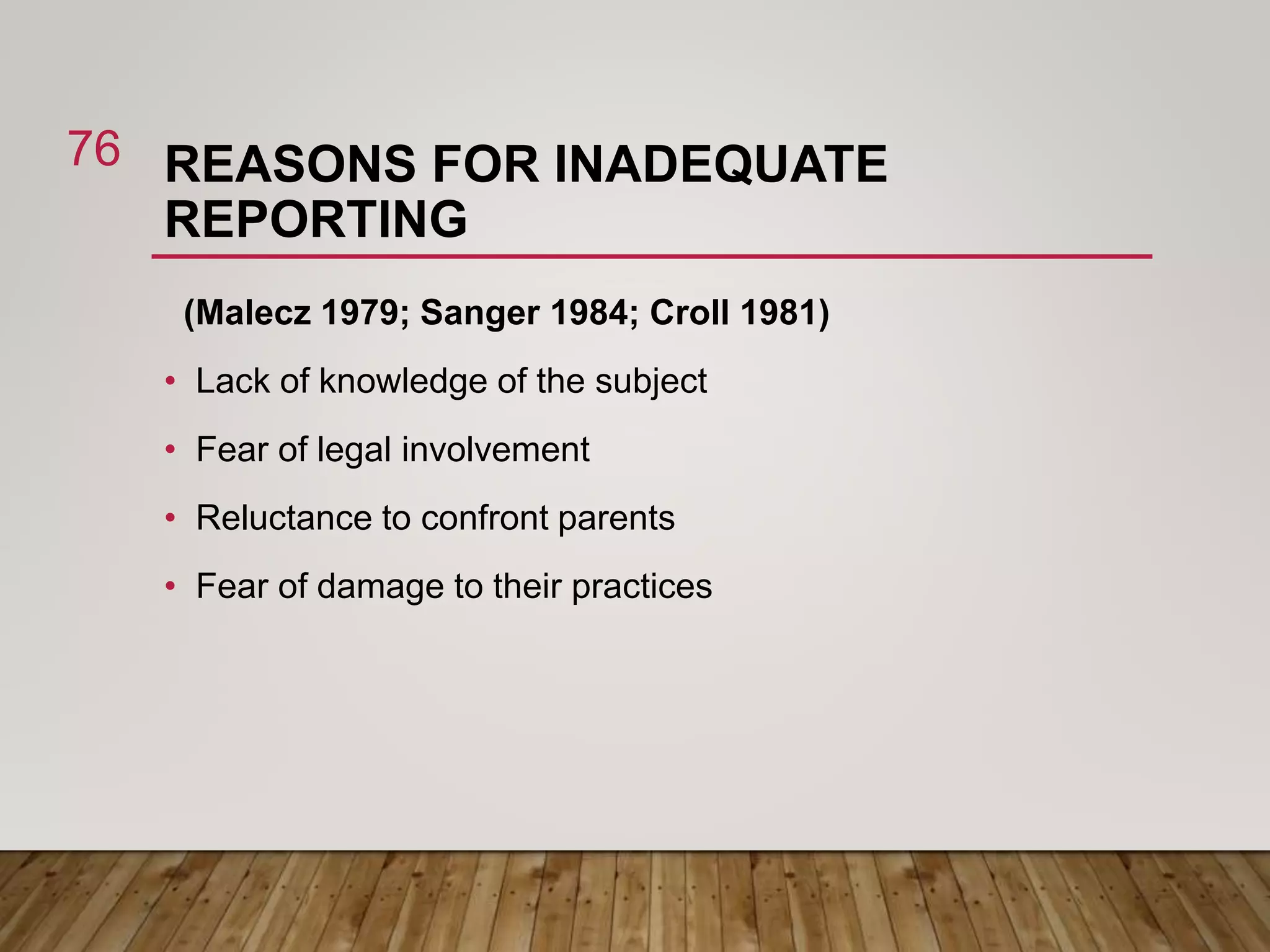 child abuse and neglect | PPTX