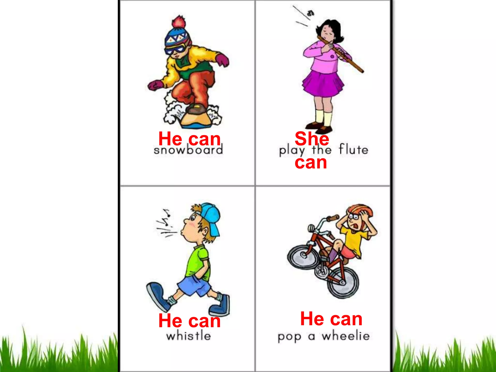 Can and Can't: Skills and Abilities | PPTX