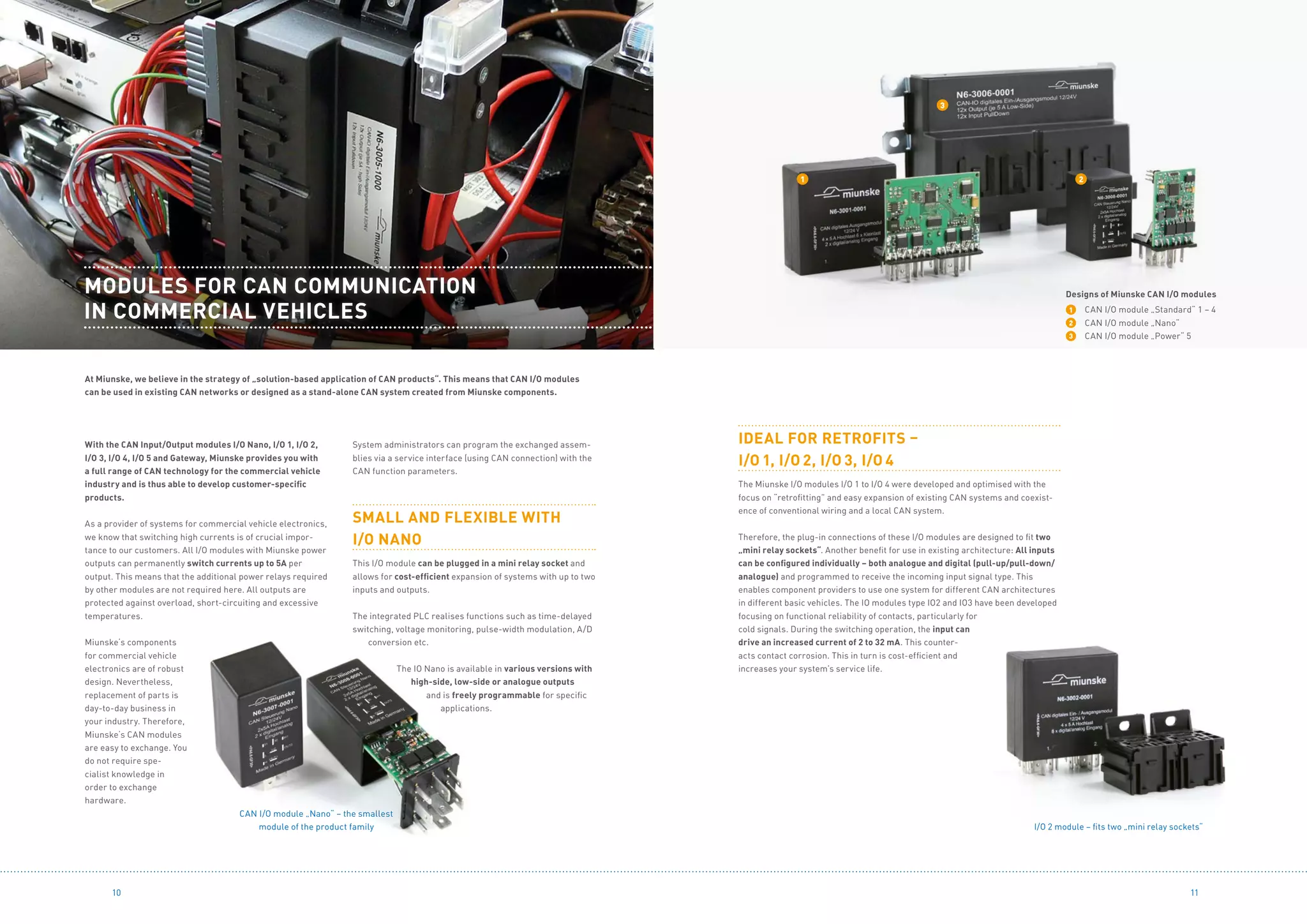 Miunske CAN-BUS Product Catalog | PDF