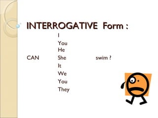 Can can't general rules | PPT