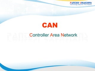 CAN- controlled area network | PPT