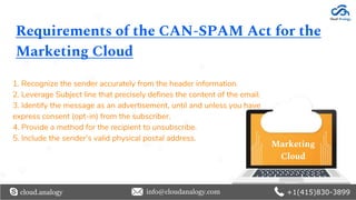 CAN-SPAM Act guidelines for Salesforce Users | PPT