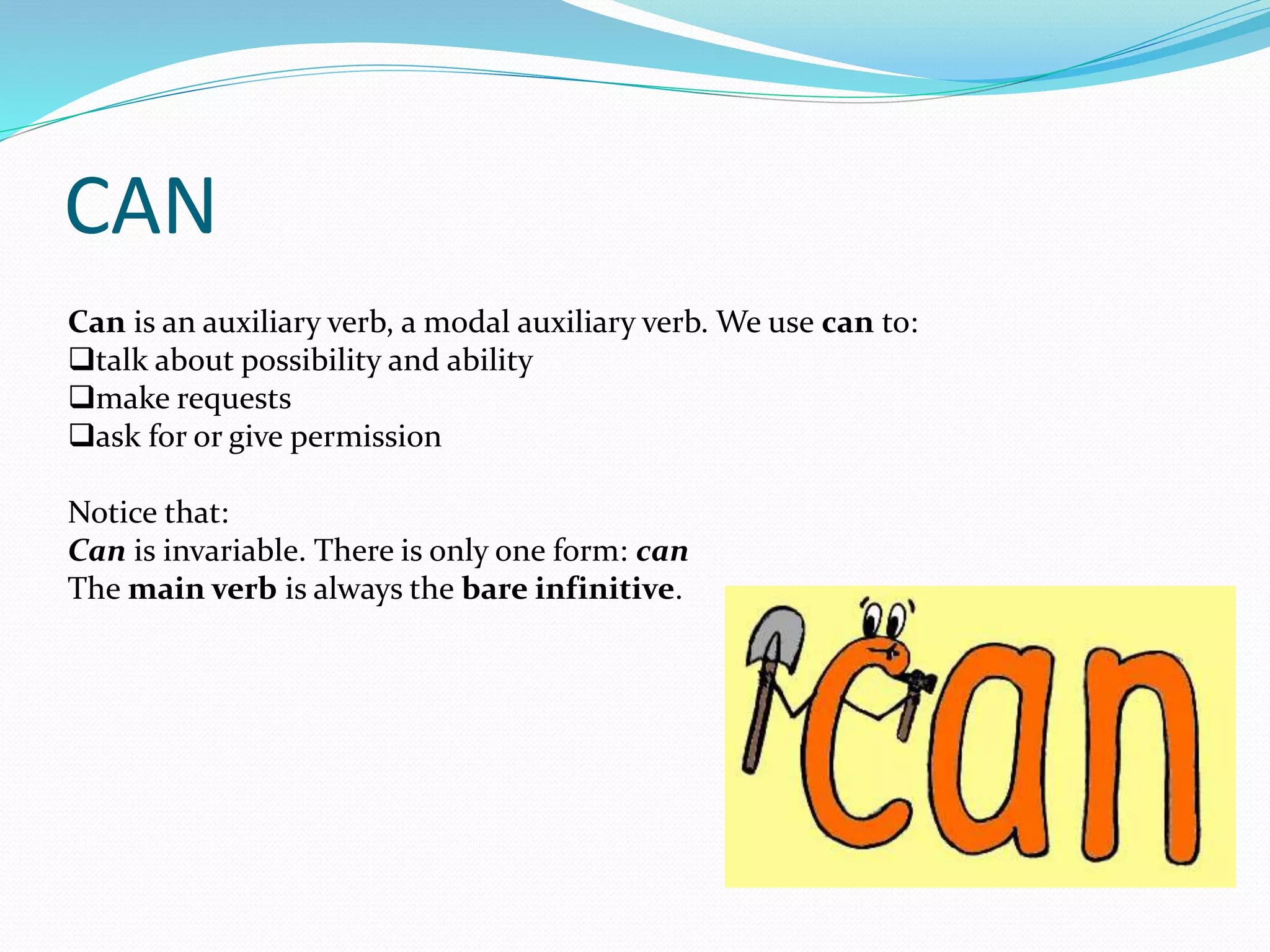 Can%2c could%2c be able to | PPT