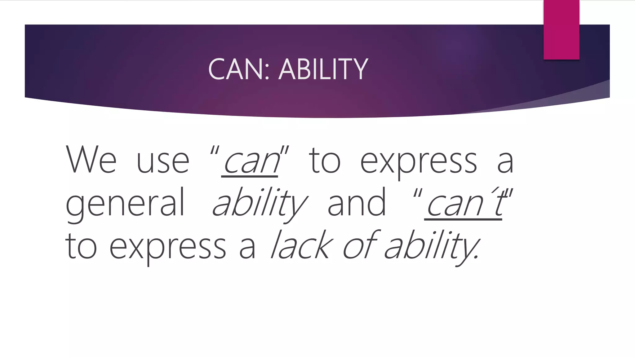 Can ability | PPTX