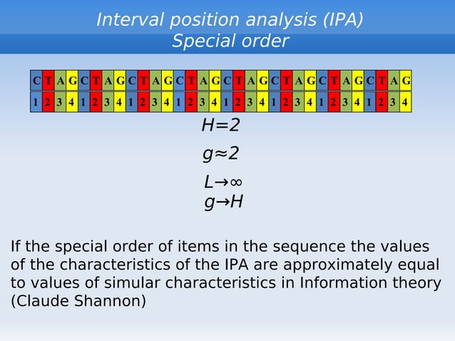 IPA for DNA analysis | PPT