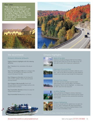 Canada | Travel Brochure | PDF
