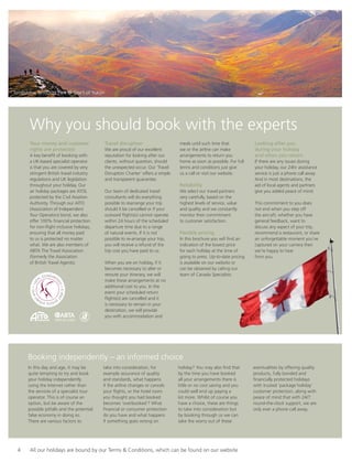 Canada | Travel Brochure | PDF
