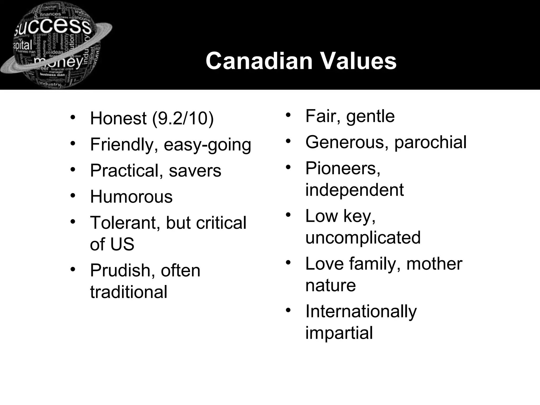 Introduction to Canadian culture | PPT