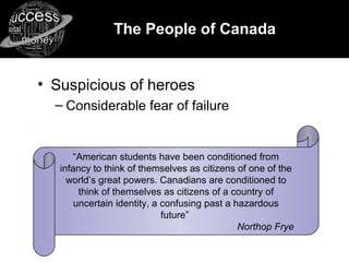 Introduction to Canadian culture | PPT