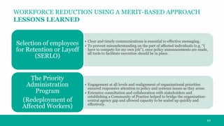 A Collective, merit-based approach to Managing Workforce Adjustment ...