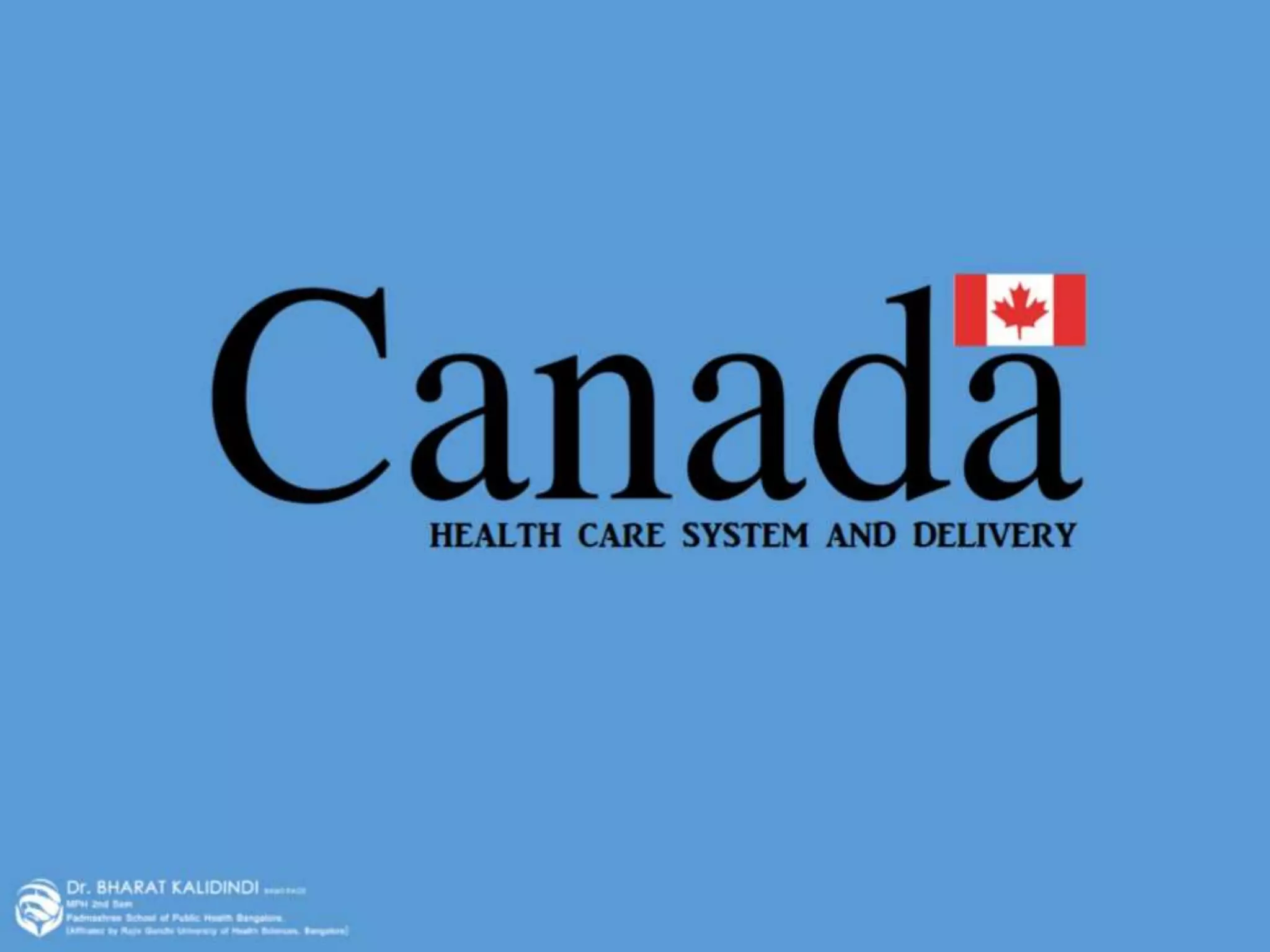 Canada Health | PPTX