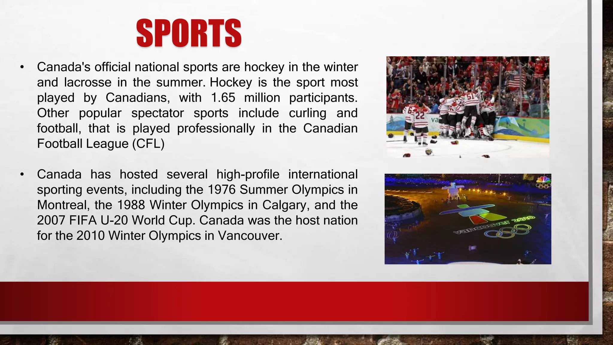 Canada presentation | PPTX