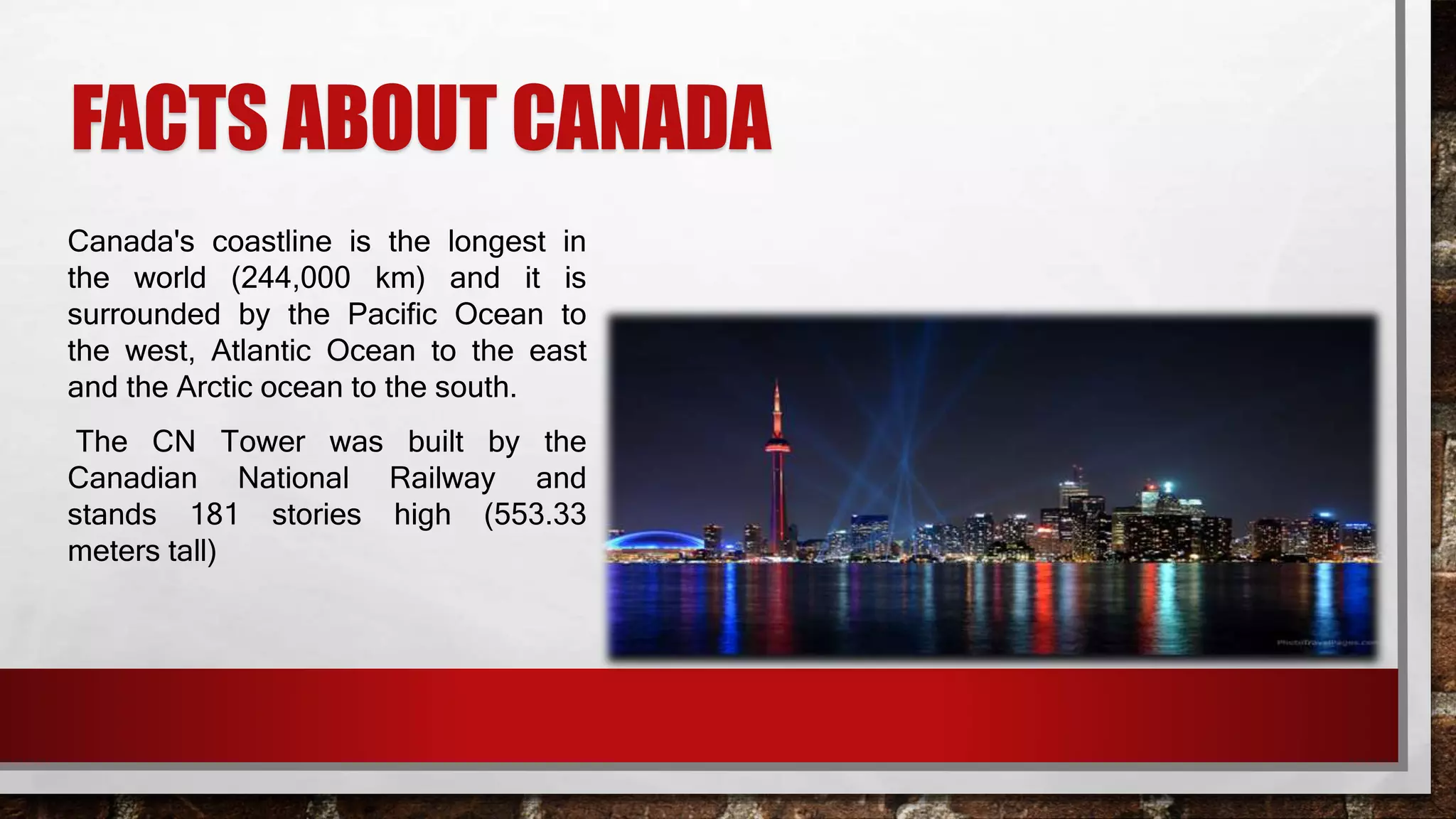 Canada presentation | PPTX