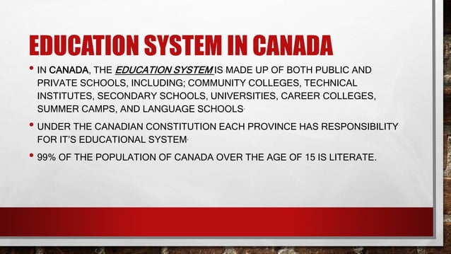 Canada presentation | PPTX