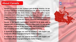 About Study in Canada | PPSX | Postgraduate Education | College Education