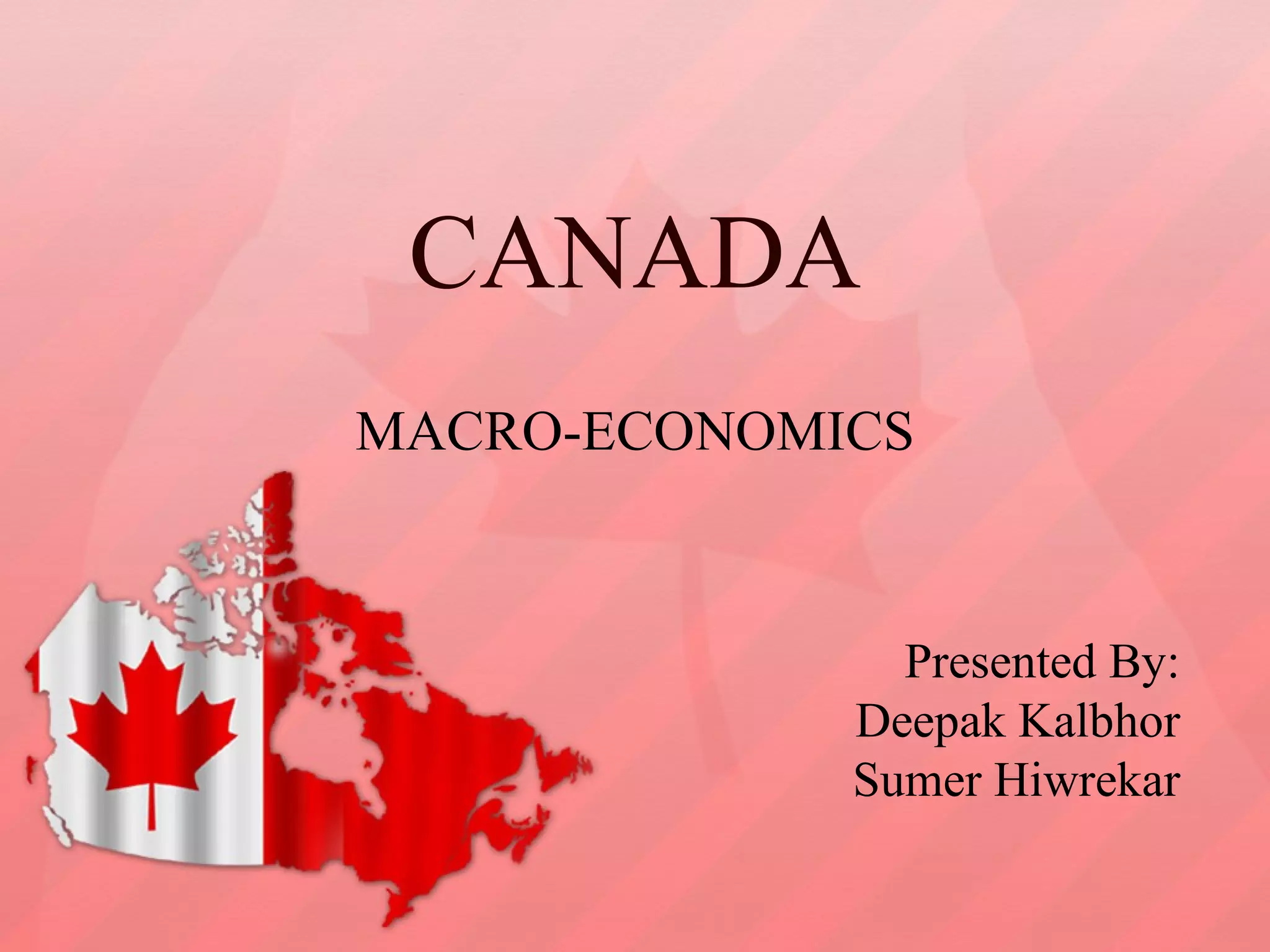 Canada Presentation by sumer | PPT