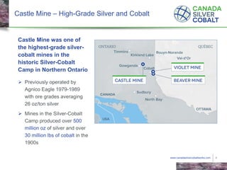 Canada Silver Cobalt Works Presentation May 7th 2020 | PPT