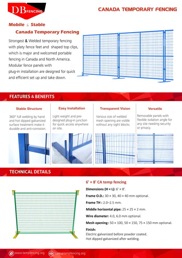 Canada temporary-fencing-catalog | PDF