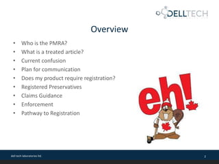 Treated Articles - Canada | PPT