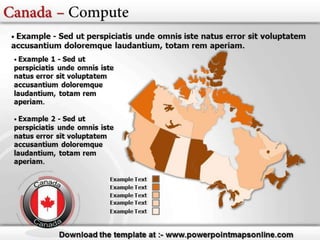 Canada PowerPoint Maps | PPTX