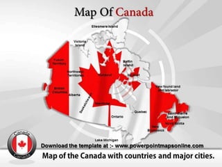 Canada PowerPoint Maps | PPT