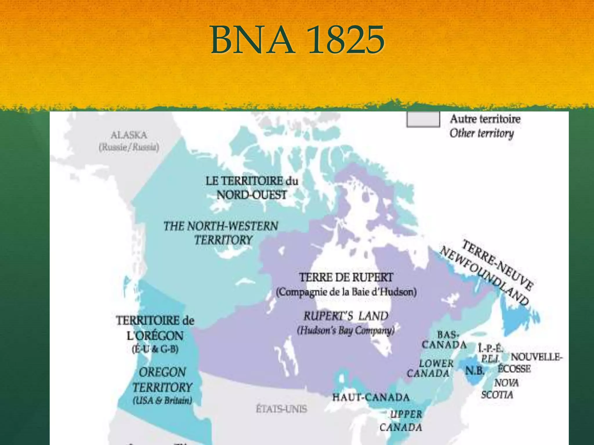 Canada 1825 an introduction | PPT