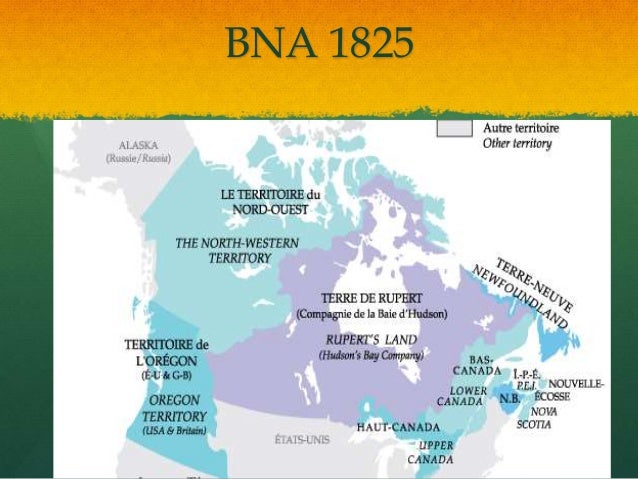 Canada 1825 an introduction