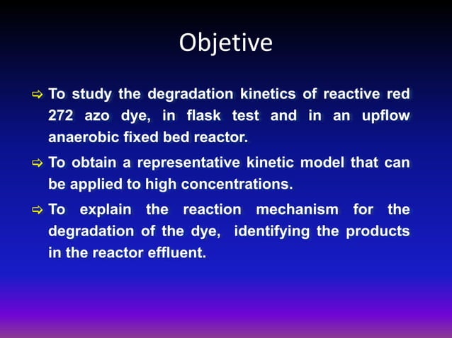 Proposed Pathways for the Reduction of a Reactive Azo Dye and kinetic ...
