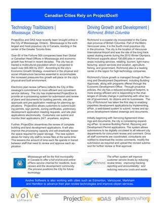 Avolve EPR: Case Study ~ Canadian Cities Rely on ProjectDox® | PDF