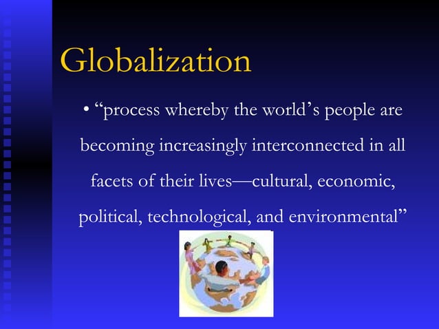 Canada and Globalization educational connection | PPT