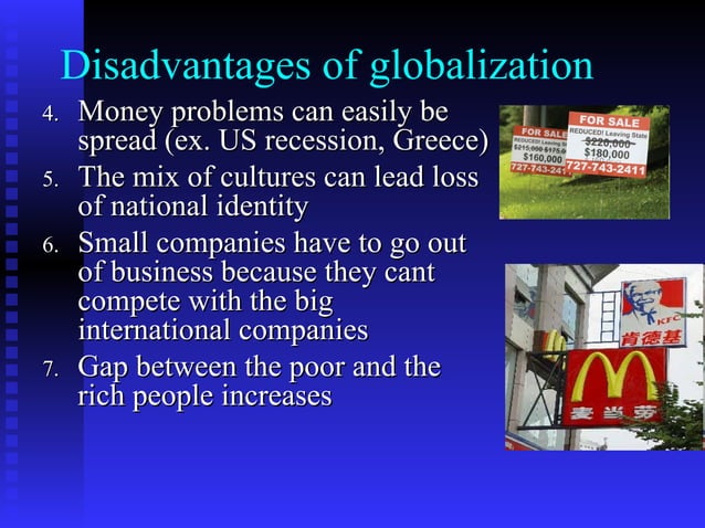Canada and Globalization educational connection | PPT