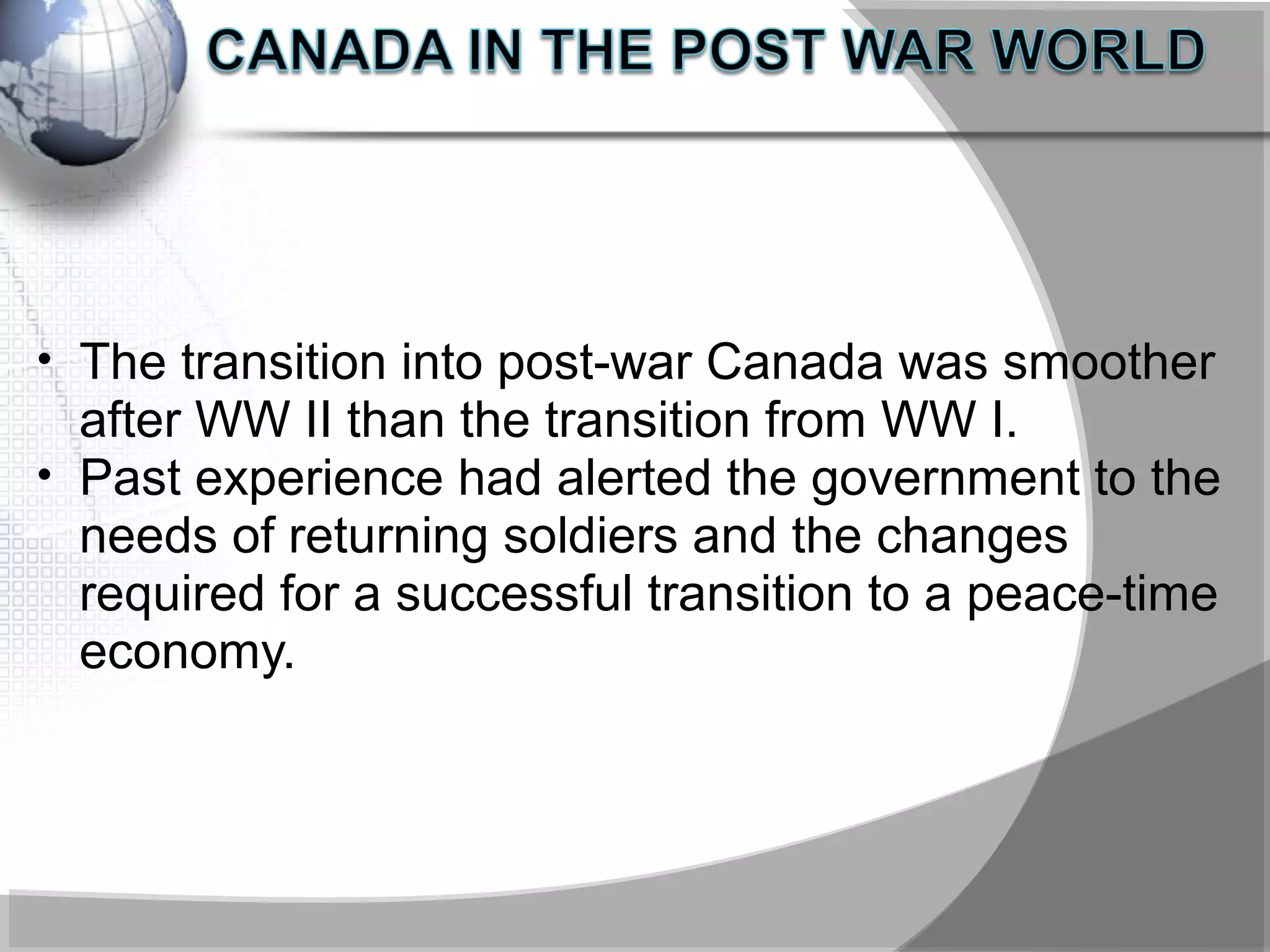 Canada and the cold war | PPT