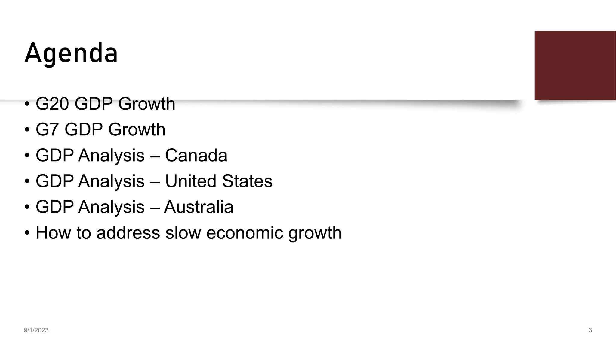 Canada and the World GDP Analysis - August 2023.pptx