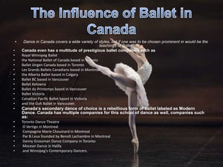 Canada dance | PPT