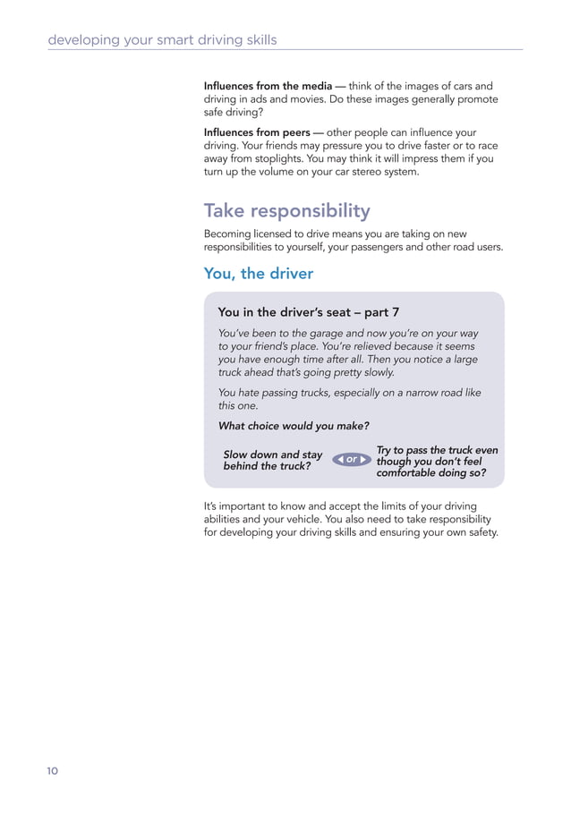 Canada driver's knowledge test | PDF