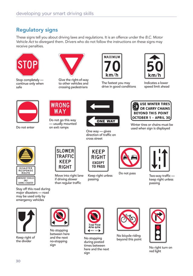 Canada driver's knowledge test 3 | PDF
