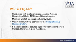 Canada express entry system | PPTX