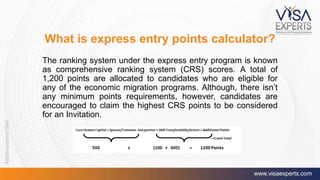 Canada express entry system | PPTX