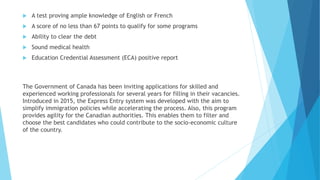 Canada Express Entry Visa | PPT