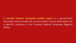 Canada Federal Corporate Profile Report.pdf