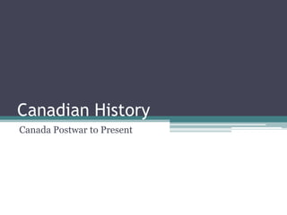 History of Canada REVIEW | PPTX