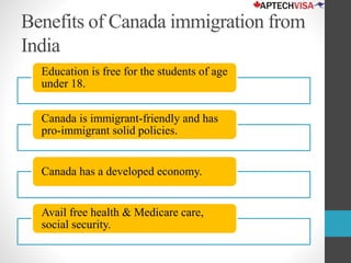 Immigration Consultants in Delhi for Canada - Aptech Visa | PPT