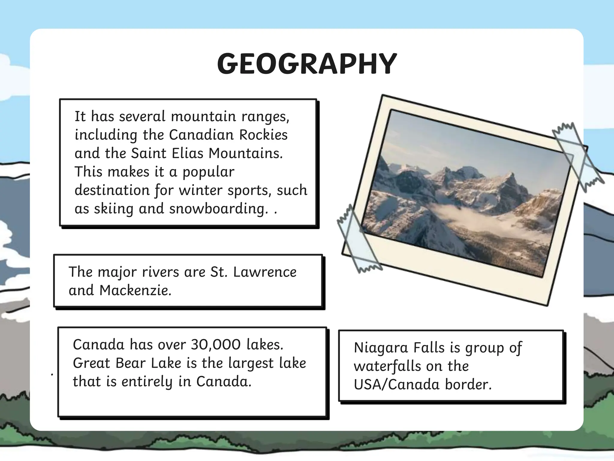 canada information for english learners or culttural knowledge | PPTX